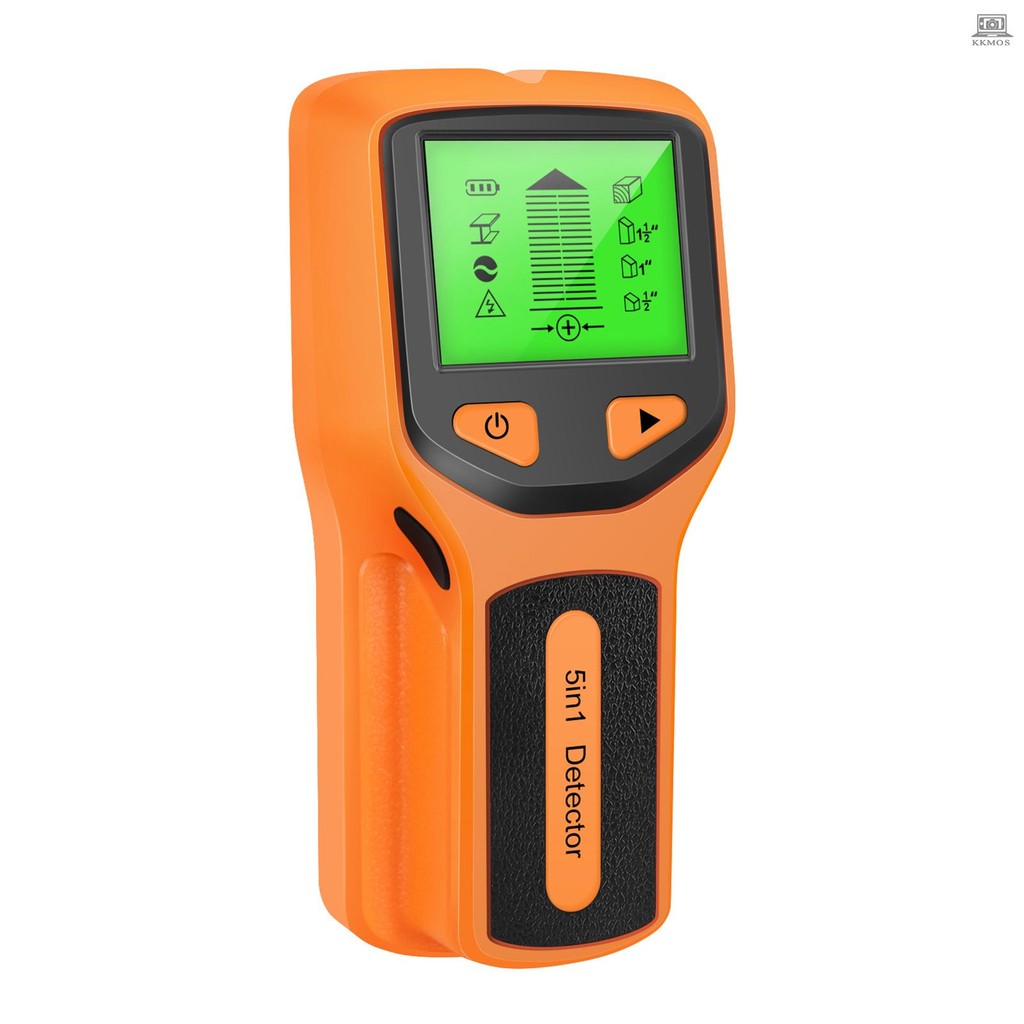 Stud Finder Wall Scanner - 5 in 1 Electronic Stud Detector with HD LCD ...