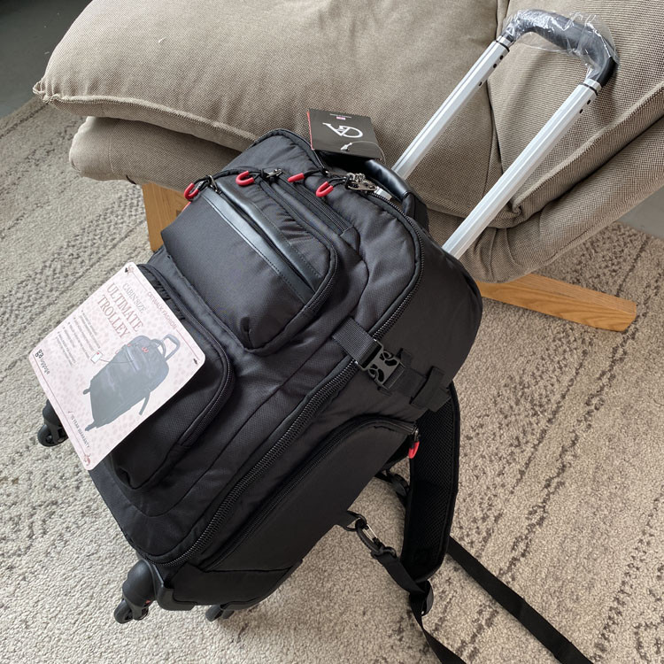 Beg Kembara Pemutar Senyap 18-Inci Jepun dengan Roda, Boleh Ditukar ...