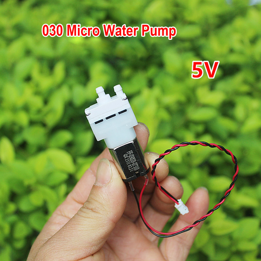 DC 5V 6V Micro Water Pump Electric Mini Diaphragm Self-priming Pump 030 Motor Double Hole Vacuum ...