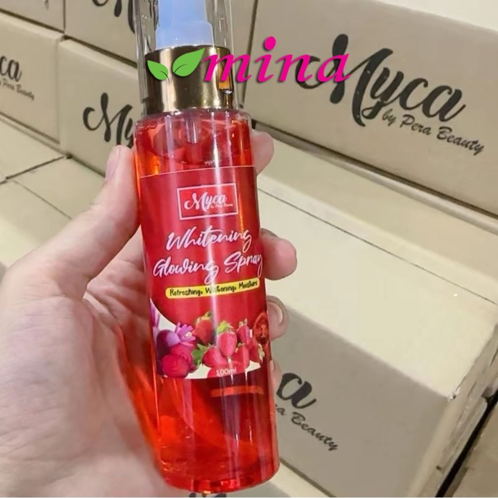 MYCA Whitening Glowing Spray 100ml New Refreshing l Whitening l ...