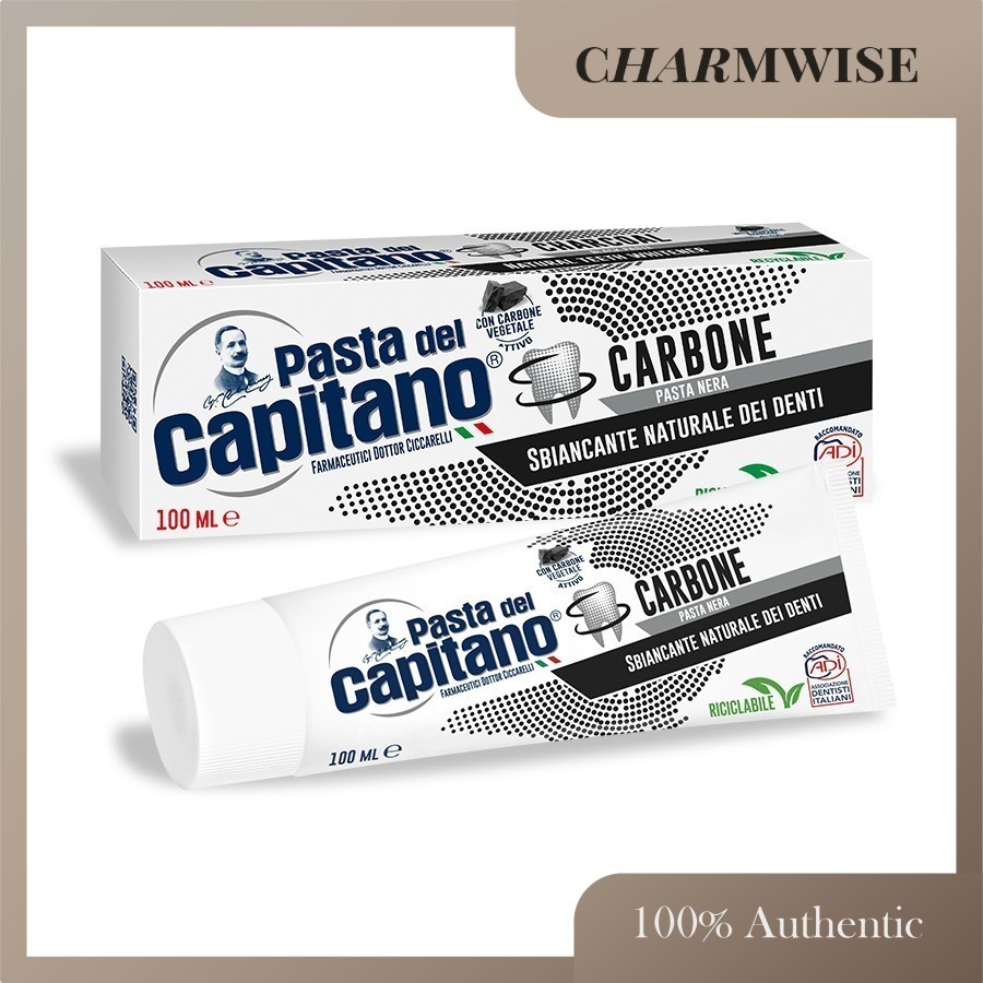 Pasta del Capitano Ubat Gigi Daily Hygiene Toothpaste 100ml | Shopee ...