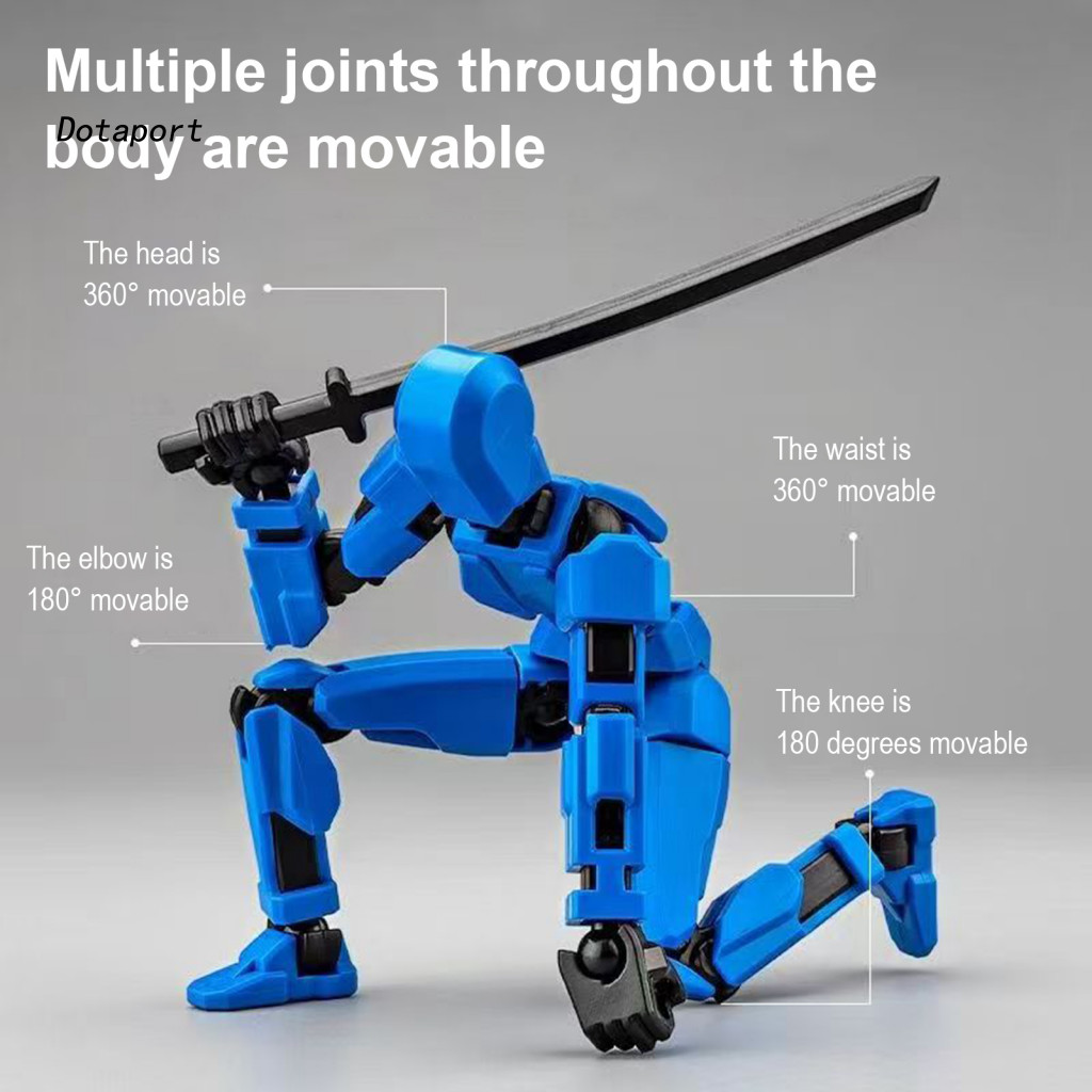 KDDT- Articulated Action Figure Poseable Collectible Toy Fully ...