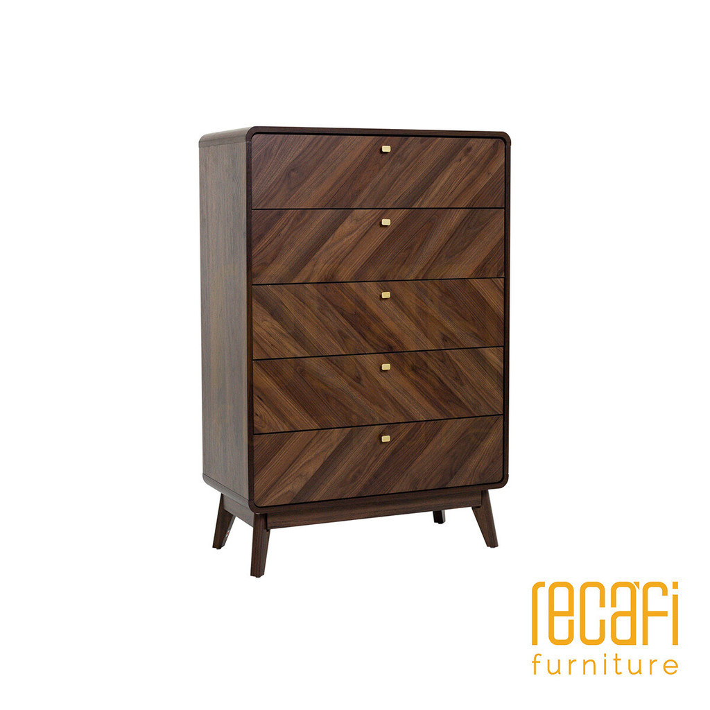 Recafi Furniture Sanctum Series 5 Layer Chest Drawer | Chest of 5 ...