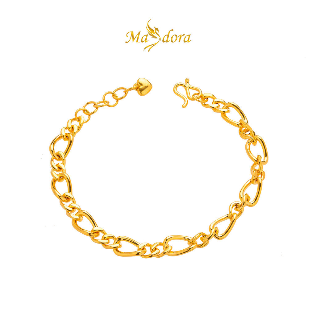 MASDORA 999 Gold Bracelet Rantai Tangan Emas ~ Golden Fitful Fegaro ...