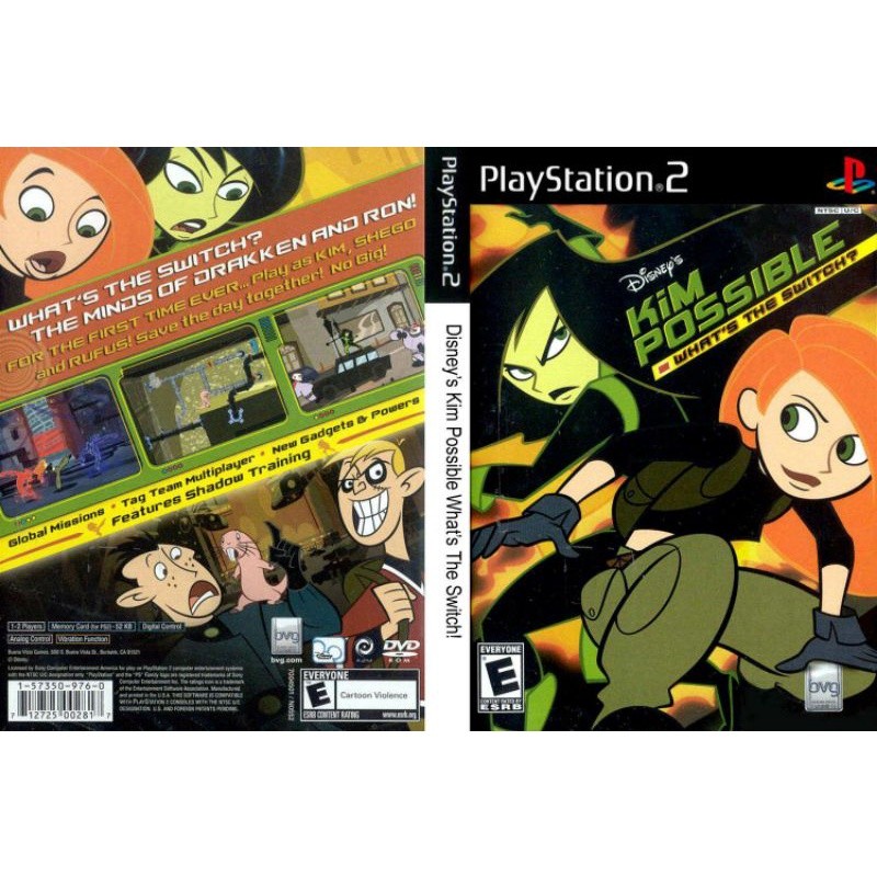 PS2 CD DVD GAMES (Disney's Kim Possible: What's the Switch?) | Shopee ...