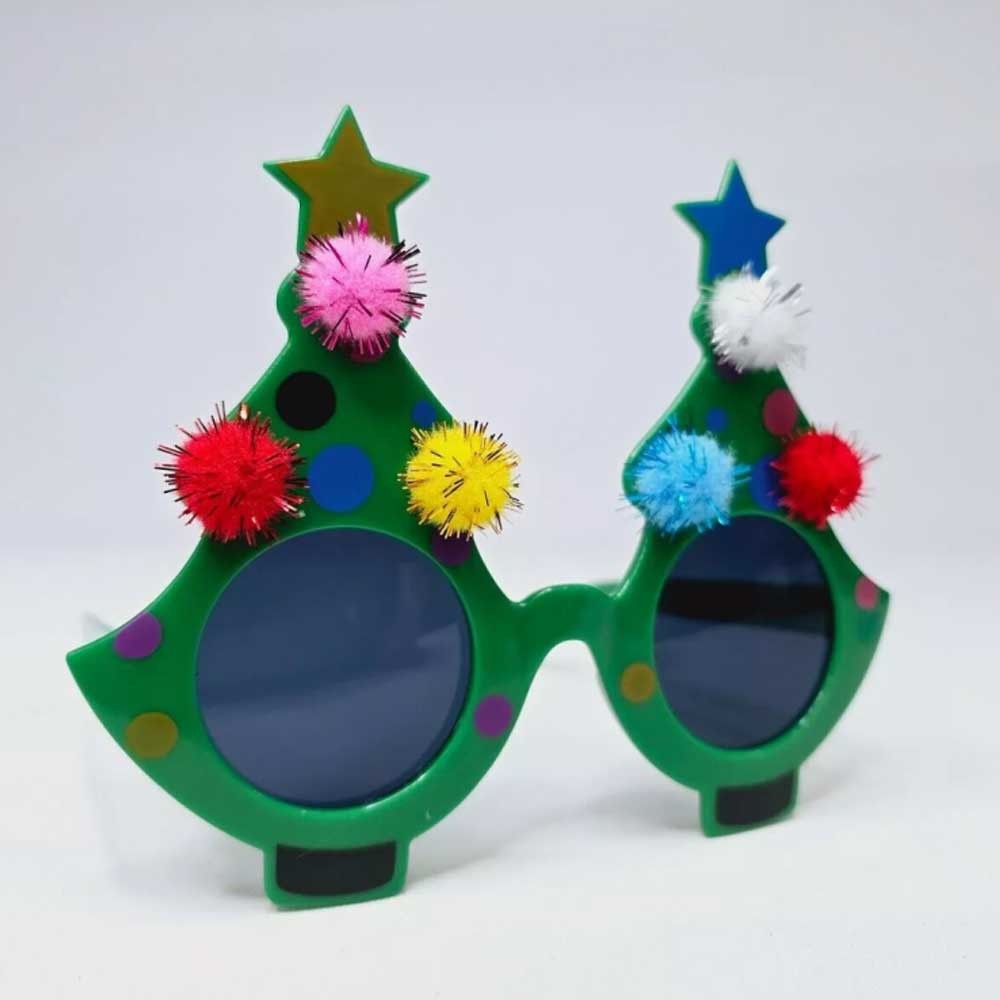 Christmas Party Sunglasses Christmas Tree Glasses Cosplay Accessories ...