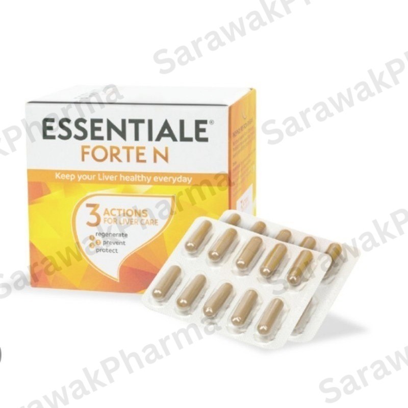 Essentiale Forte N 300mg × 90 Capsules EXP : 3/25 | Shopee Malaysia