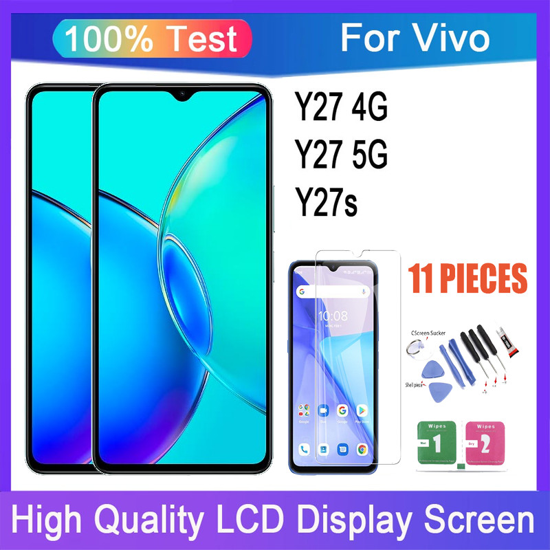 Original Vivo Y27 4G 5G Y27s LCD Display Touch Screen Replacement ...