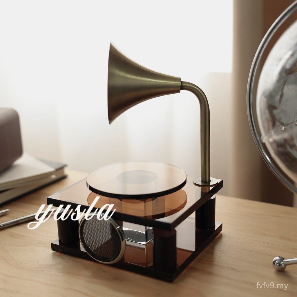 Minimalist Light Luxury Record Record Player Model Desktop Decoration ...