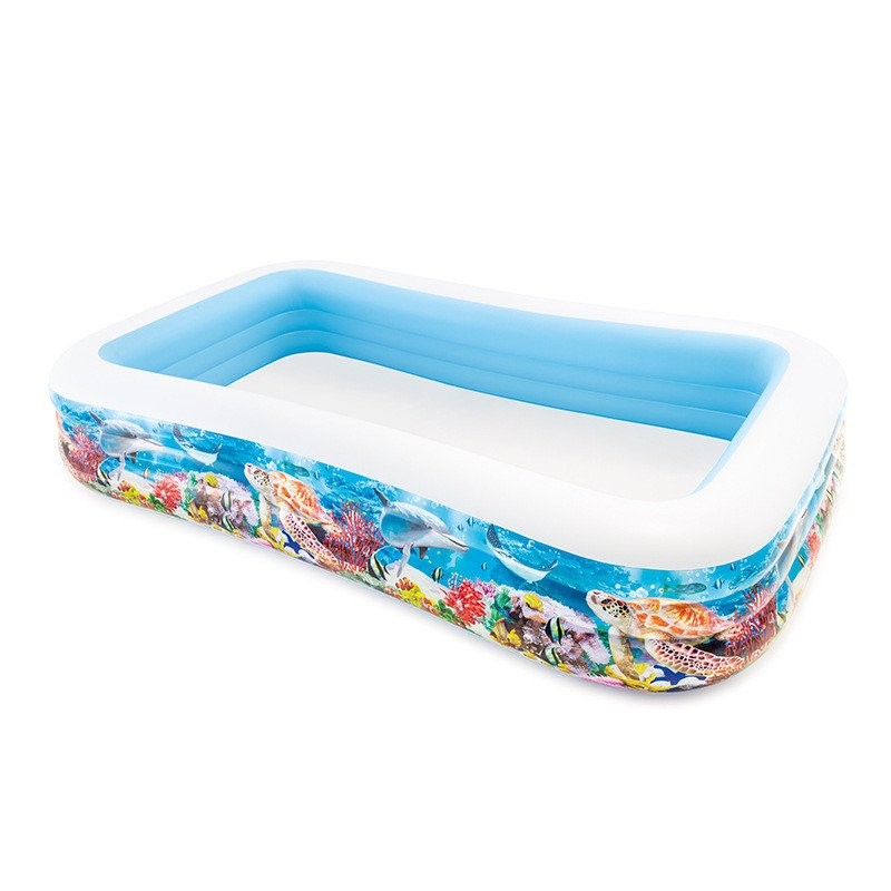 Intex58485 Small Family Padding Pool Inflatable Swimming Pool Children ...