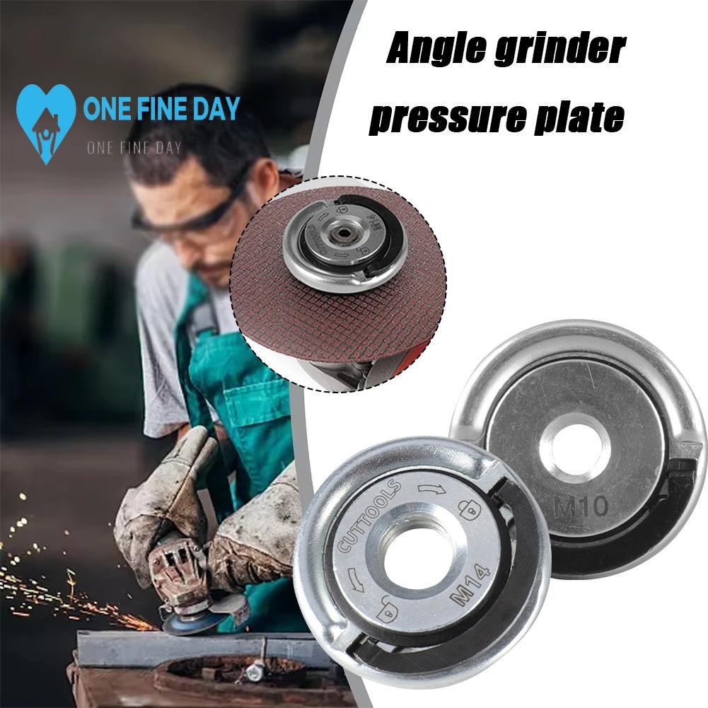 M10 M14 Pressure Angle Grinder Pressure Plate Disassembly Quick Nut ...