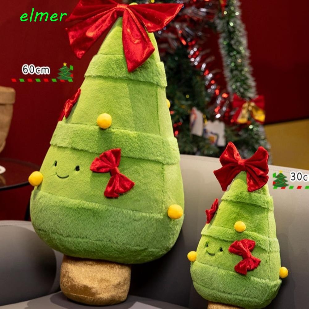 ELMER Christmas Series Plush Toys, Soft Christmas Tree Christmas Plush ...
