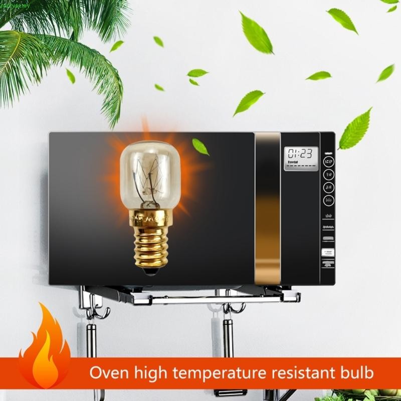 cucryaa 2pcs 220V E14 300 Degree Temperature Resistant Microwave Oven ...