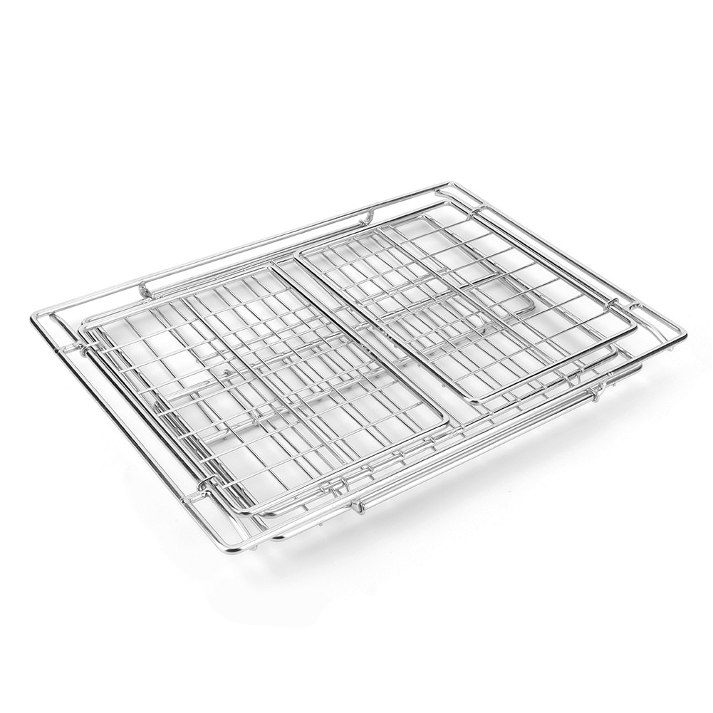 IGT Camping Drain Basket Stainless Steel Storage Basket IGT Table ...