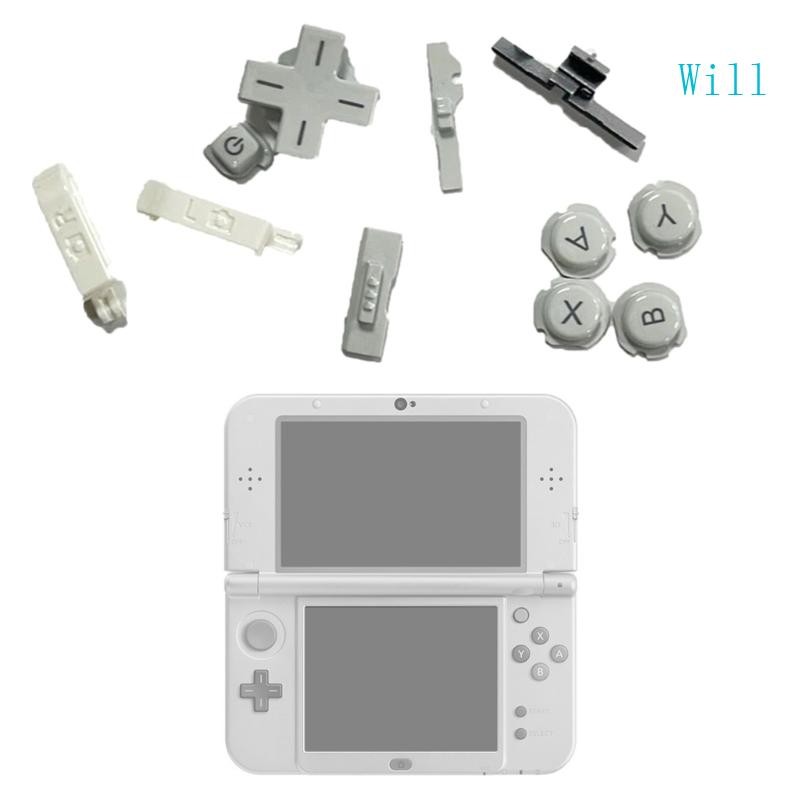 Will For 3DS Full Set Button A B X Y Button Home Select Strat Button ...