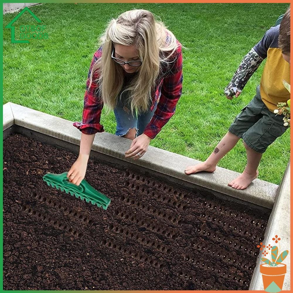lotsofgoods 3Pcs/Set Seed-in Soil Digger Planter 12 Holes Puncher ...