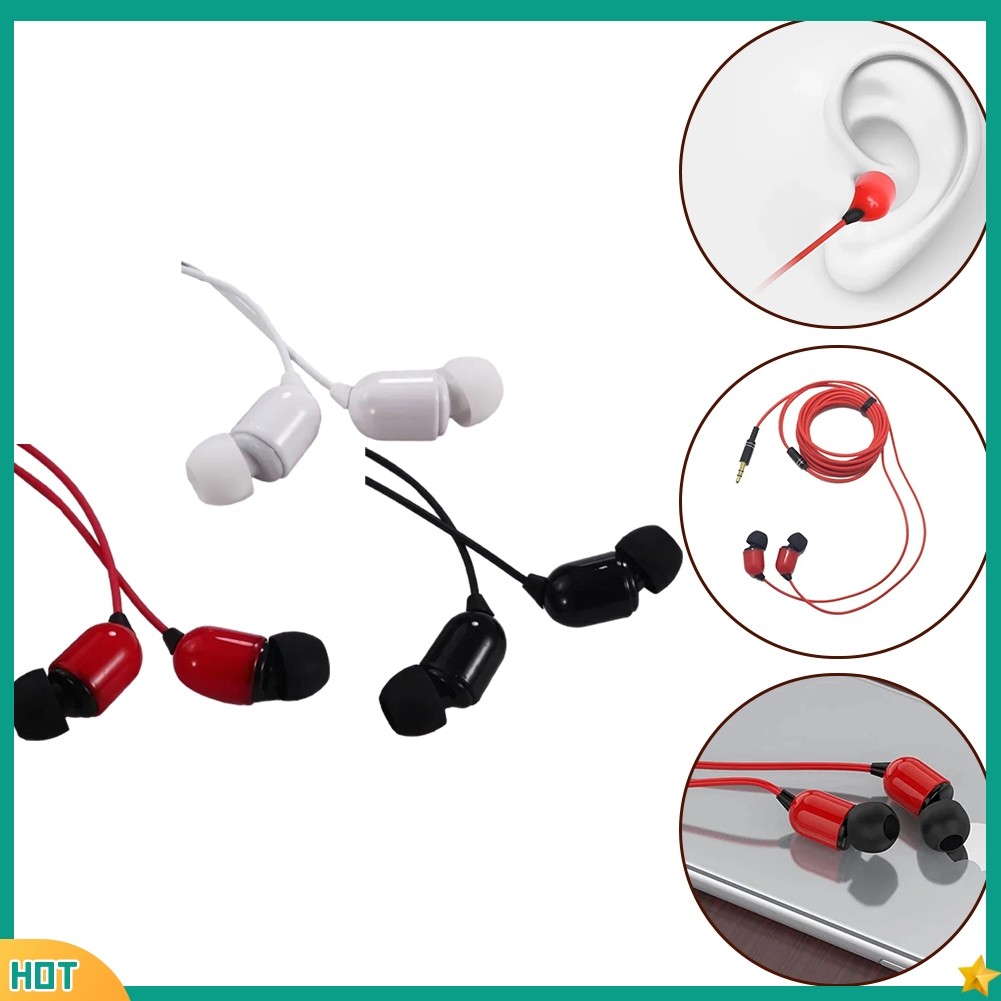 3 meter long wired in-ear headphones for convenient live streaming ...