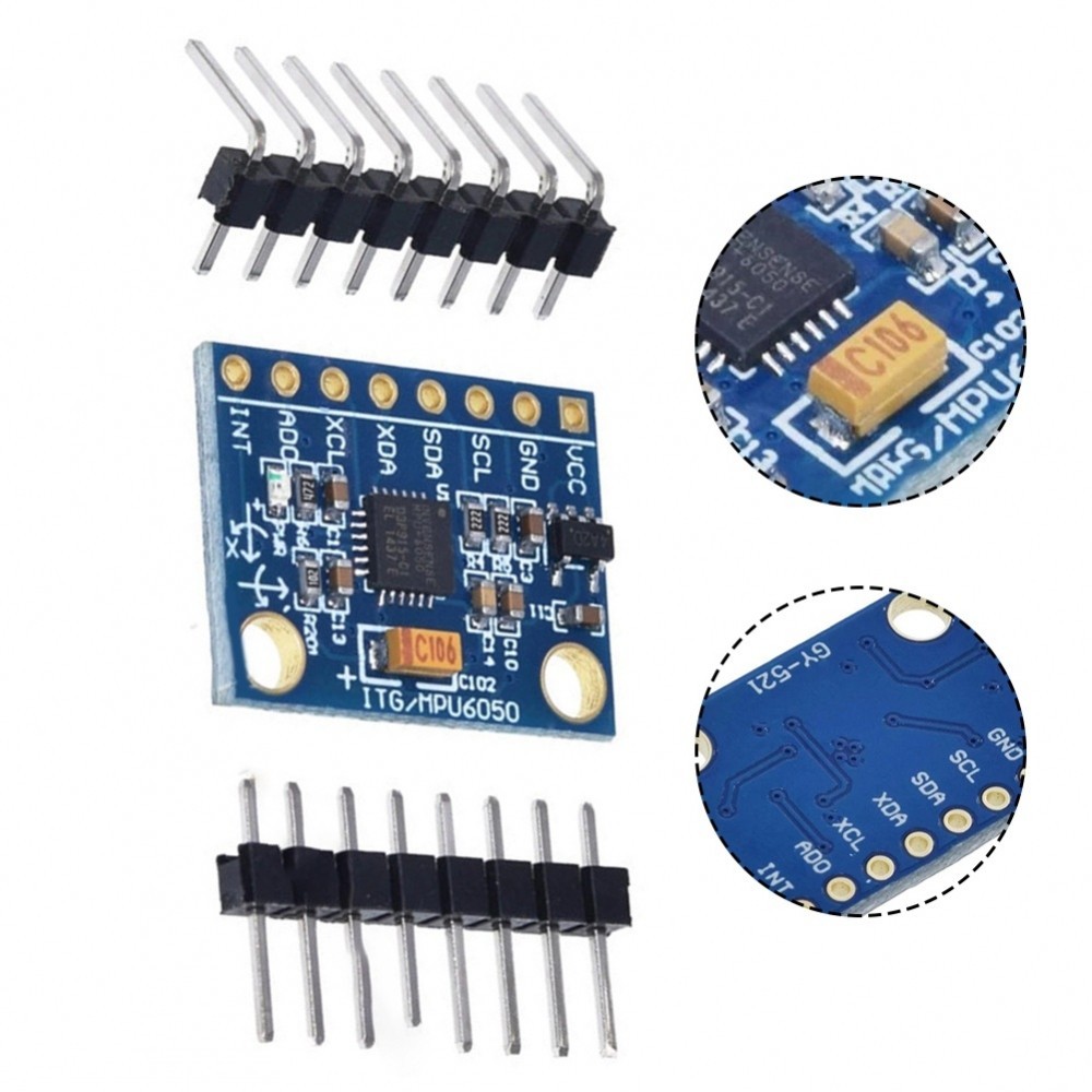 Fast Shipping-MPU-6050 Module DC 3-5 V DIY Kit For Accurate 6DOF Three ...