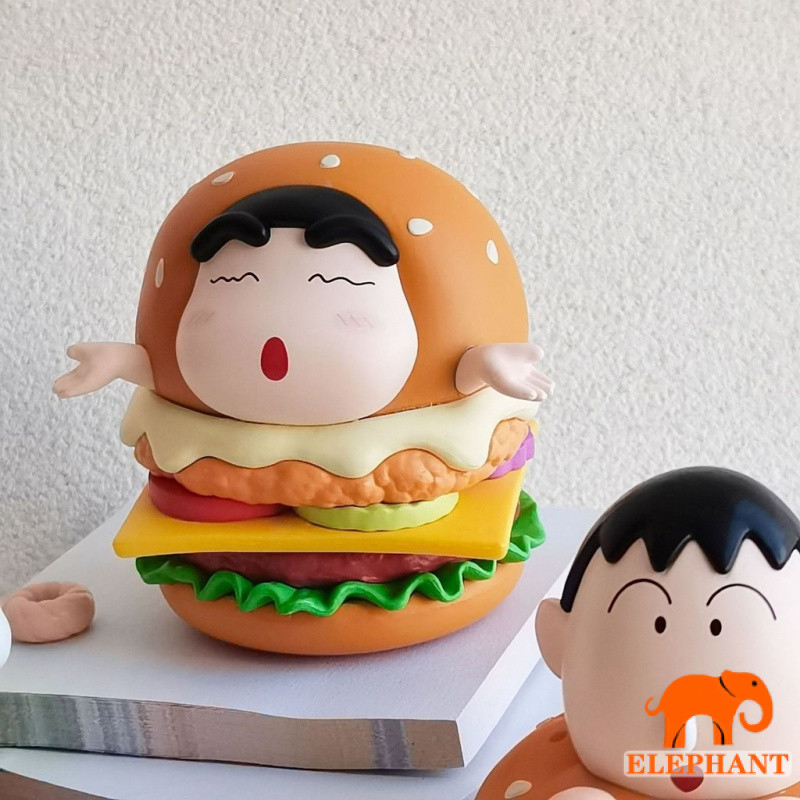 Crayon Shin-Chan Anime Merchandise Cartoon Burger Crayon Shin-Chan Doll ...