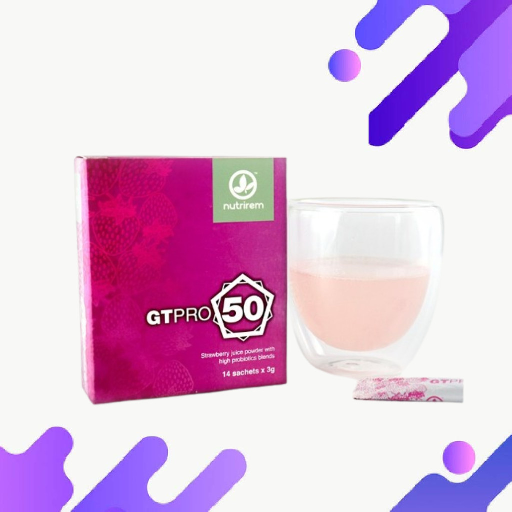 GT Pro 50 Probiotik 3g x 14 sachet | Shopee Malaysia