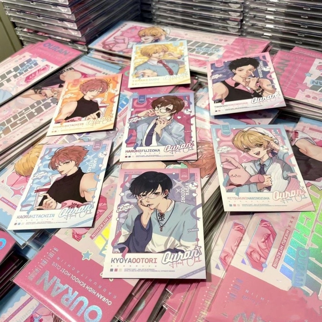 Ouran High School Host Club 3 Inches Card Bookmark Ootori Kyouya Book ...