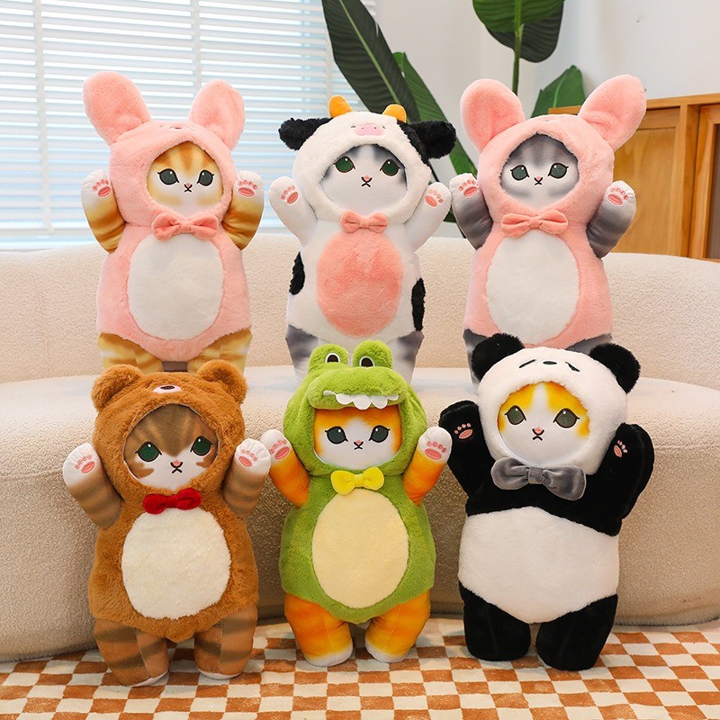 25cm Mofusand Kawaii Cos Cat Kawaii Animal Plushies Cosplay Animals ...