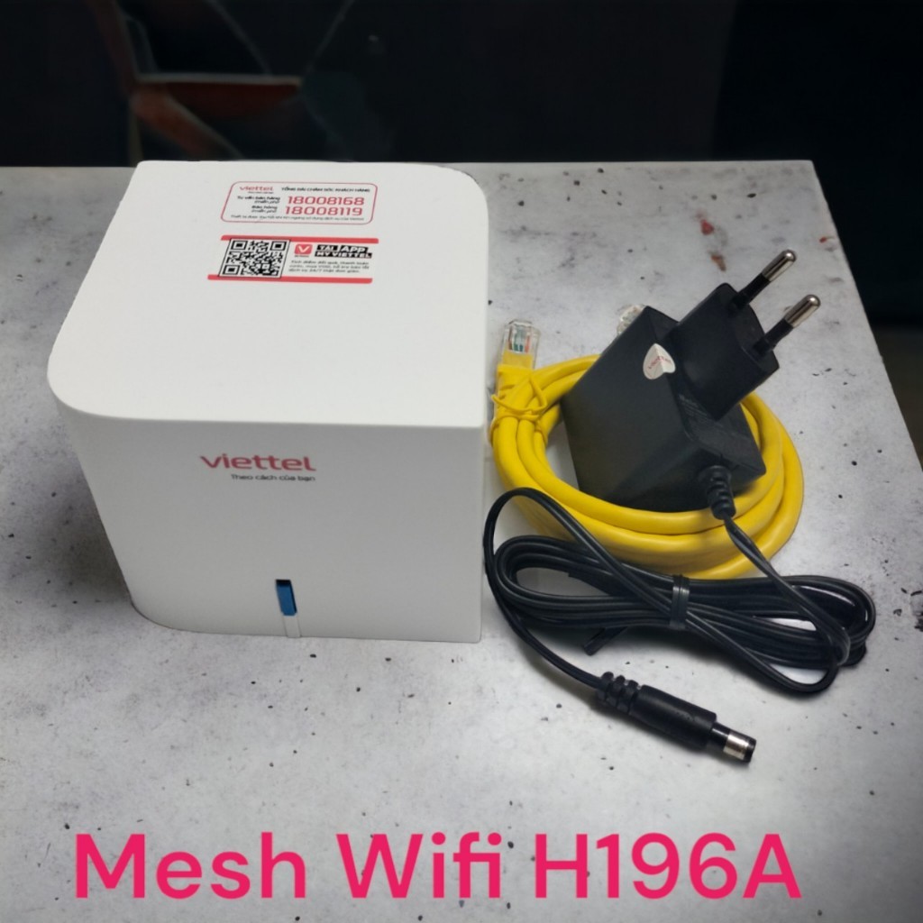 Mesh Wifi Viettel H196A As Beautiful As New - LOCK - Use all carriers ...