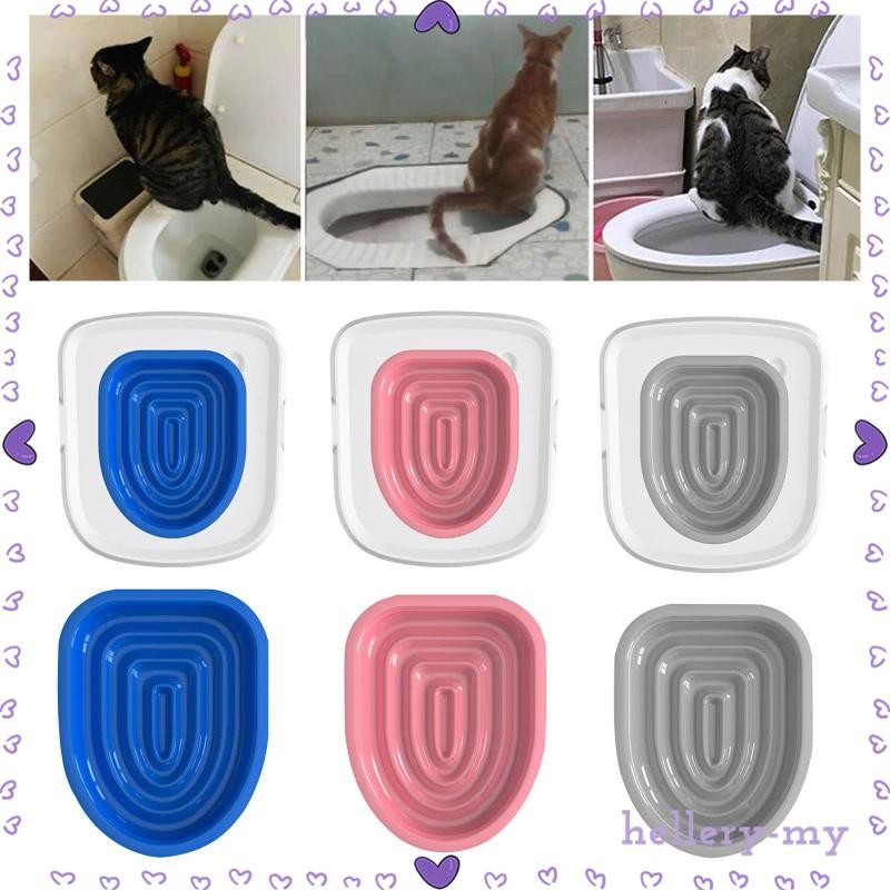 [HelleryMY] Cat Training Kit System for Toilet, Professional Kitty ...