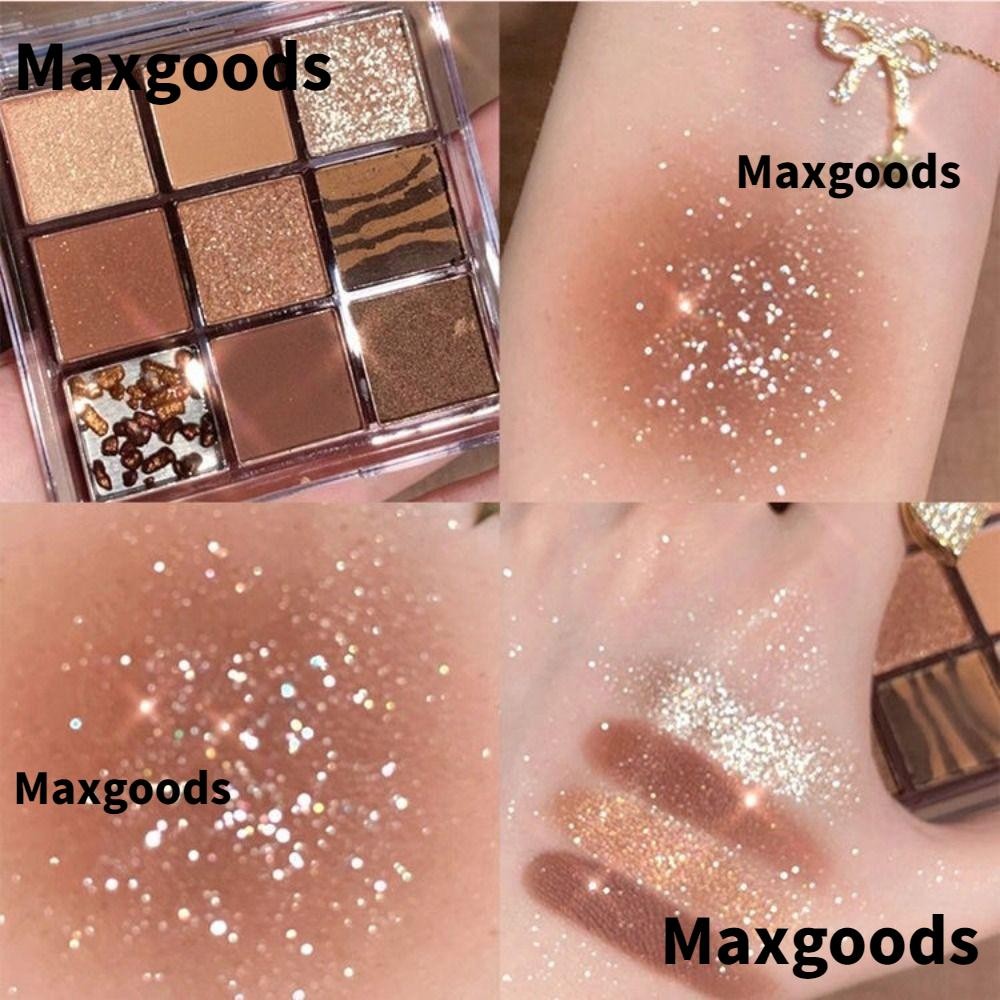 MAX Chocolate Eyeshadow, Shimmer Rose Pink Eyeshadow Palette, Cosmetic ...