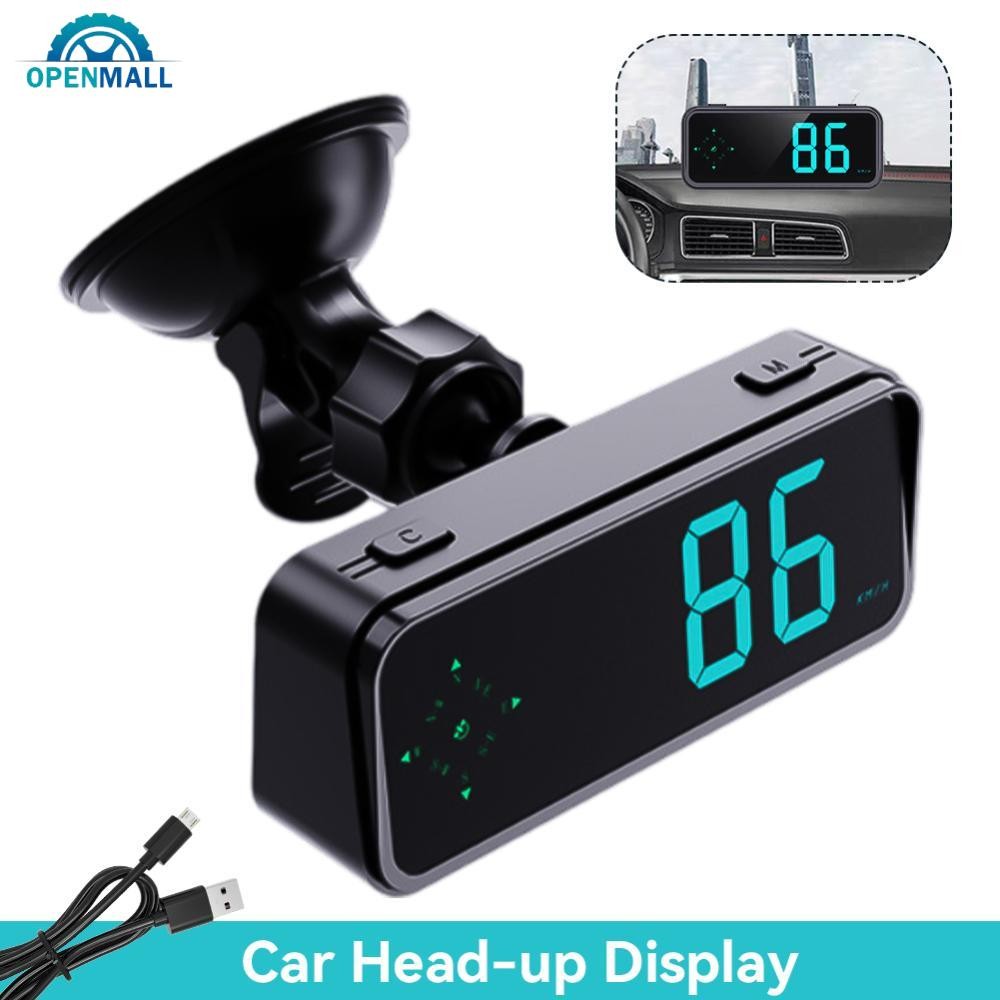 OPENMALL Car HUD GPS Display Digital Speedometer Time Clock Display ...