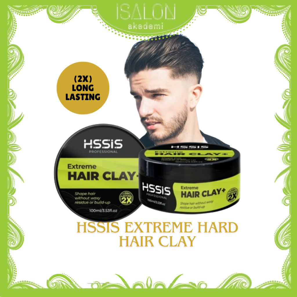 NEW PACKING [HSSIS/QS] HSSIS PROFESSIONAL HAIR CLAY+ TEXTURIZING SUPER ...