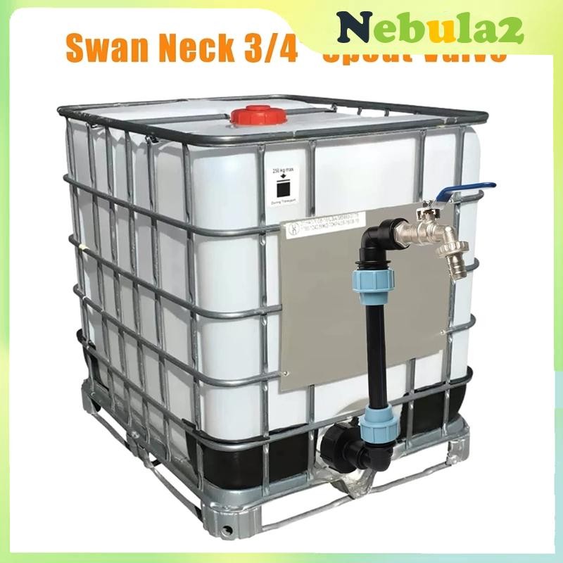 Ne IBC Tank Accessories IBC Gooseneck Outlet Tap for Rainwater Tank ...