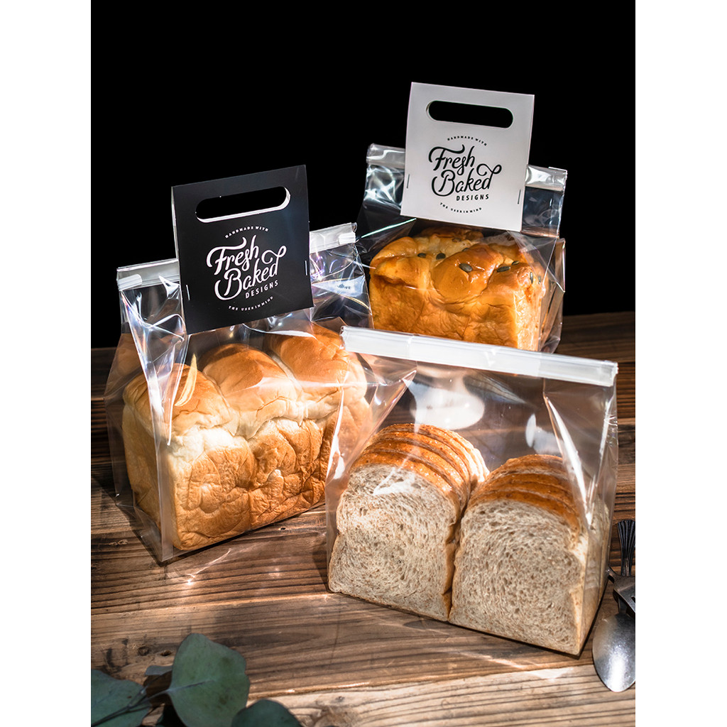 Beg pembungkusan roti bakar plastik lut sinar dawai besi potongan ...