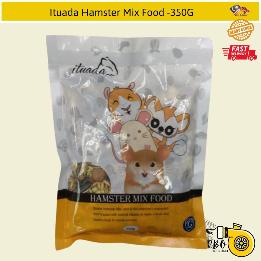 Ituada Hamster Mix Food (350g) | Shopee Malaysia