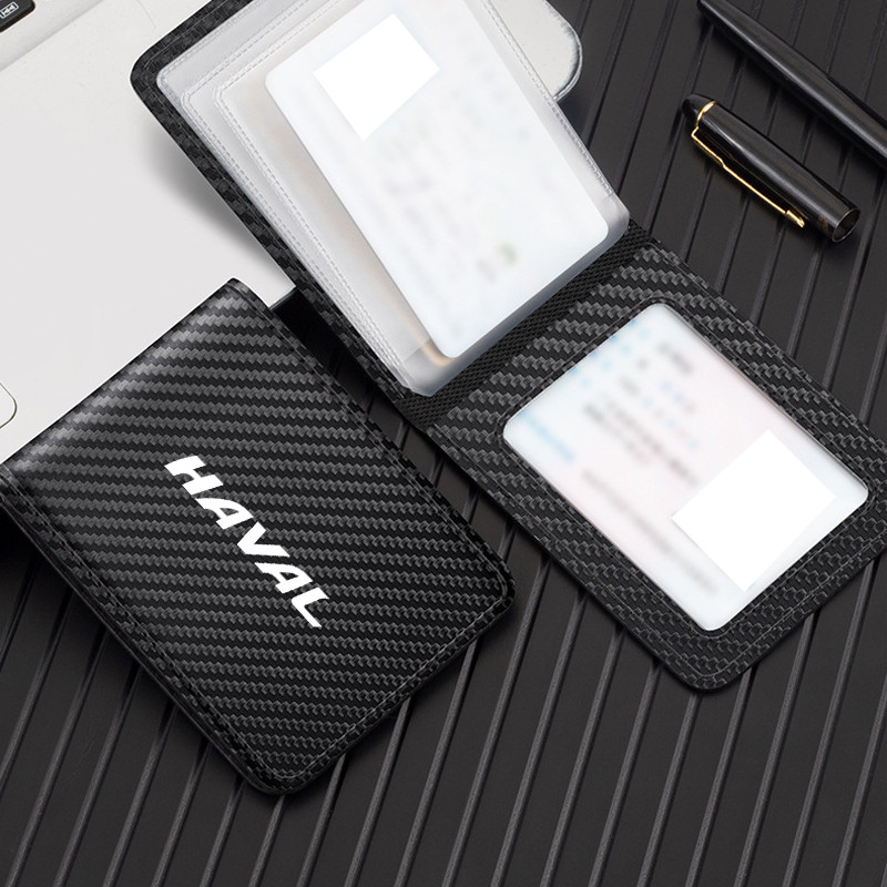 Haval Car Thin Driver's License Multi-Function Card Holder Male Motorcycle Driver's License ...