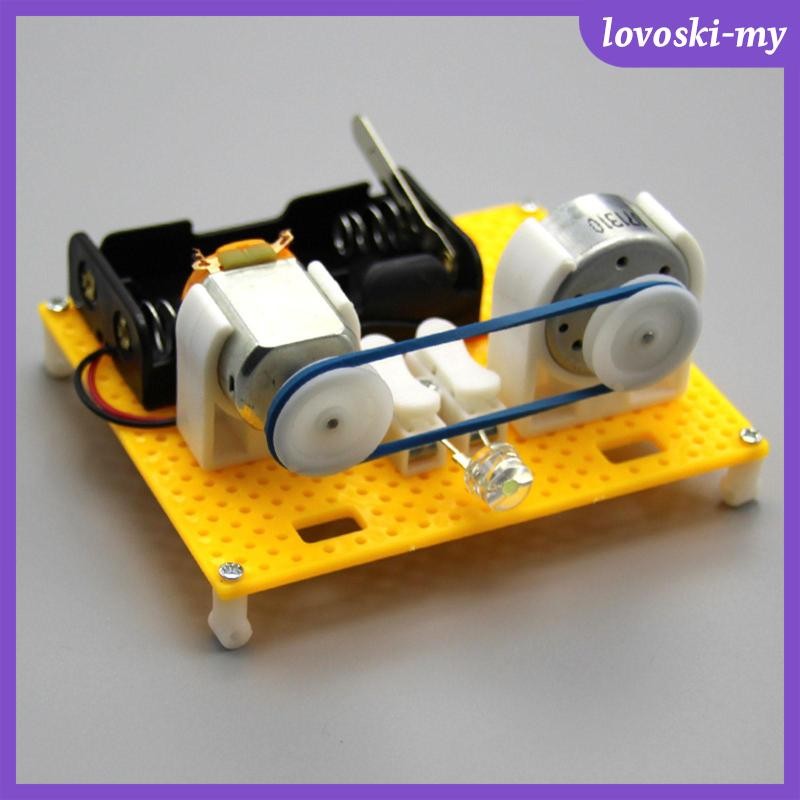 [LovoskiMY] Motor Generator Toy with LED Bulb Physics Experiment ...