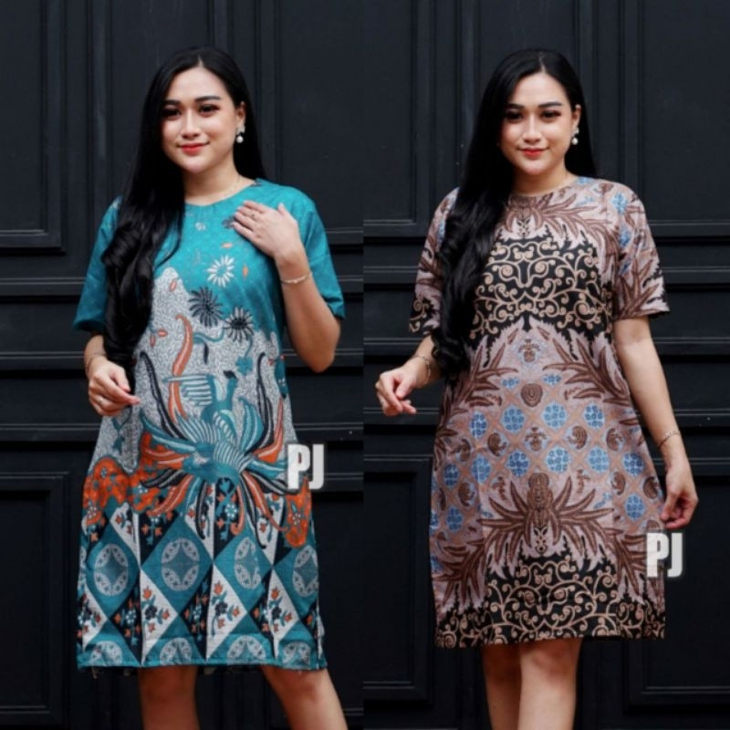 Modern Batik Dress with Many Choices of Colors and Motifs Pekaljaya ...