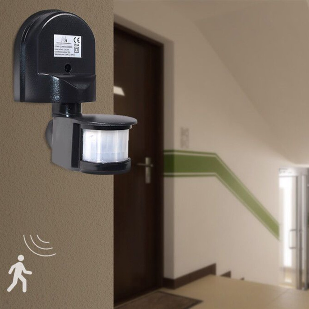 【GTTR】Motion Detector Outdoor Wall Surface Mounting 180° Motion Sensor ...