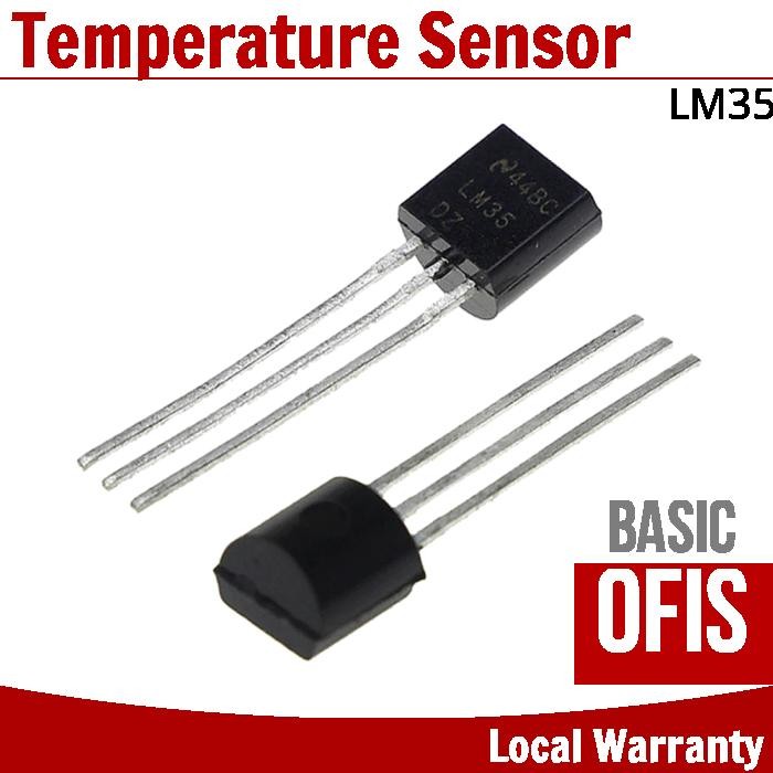 LM35 temperature sensor for Electronics Robotics | Shopee Malaysia