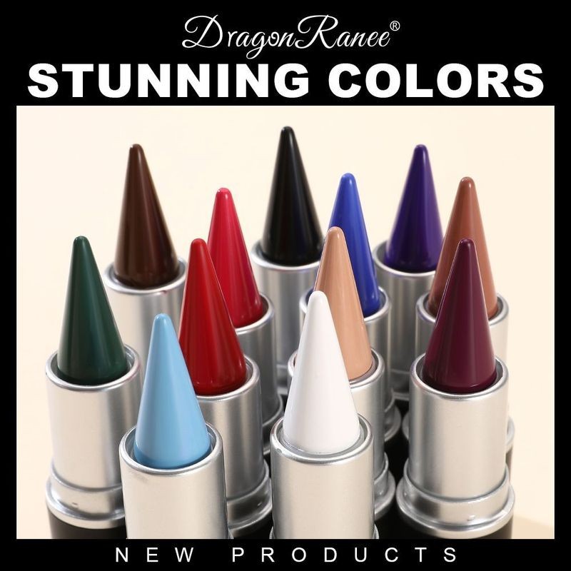 12 Color Color Eyeliner Cream, Durable, Waterproof, Sweat Resistant ...