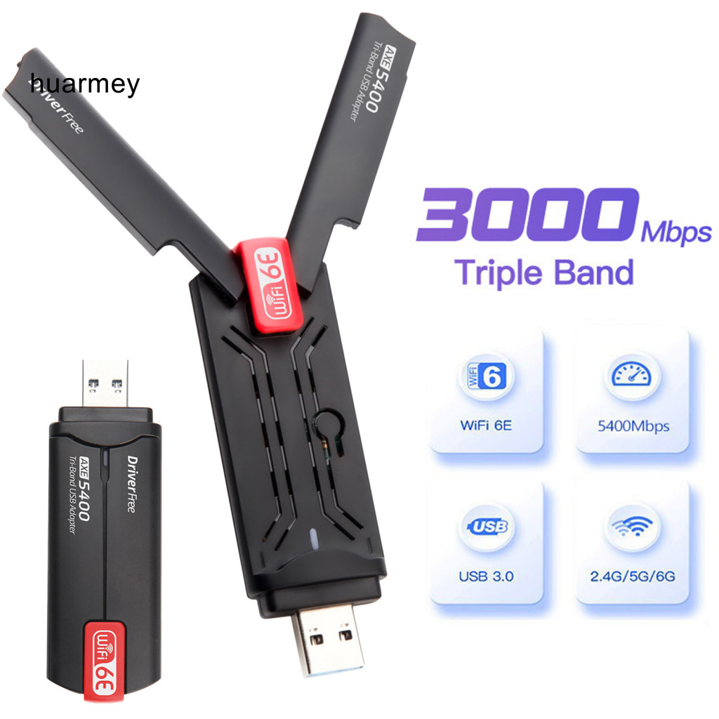 HUARMEY Usb Wi-fi Adapter Portable Wifi Adapter Compact Plug-and-play ...