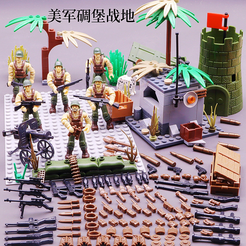 Full-joint Movable Soldier Military Compatible Lego Building Blocks ...
