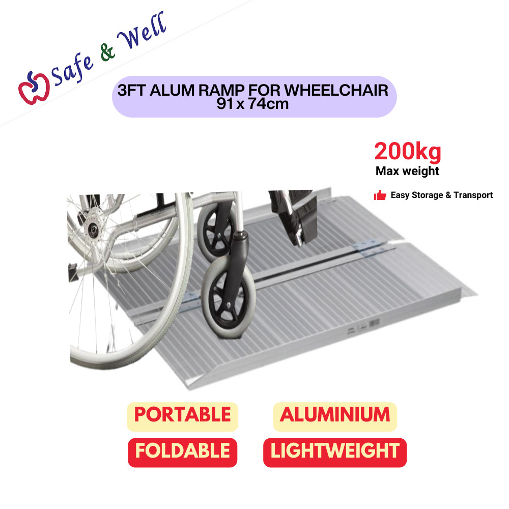 3FT ALUM RAMP FOR WHEELCHAIR | Shopee Malaysia