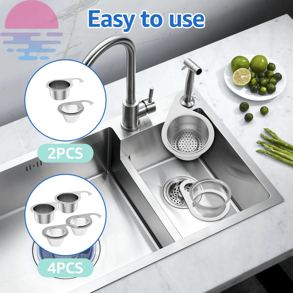 Faucet Filter Basket Versatile Saving Space Sink Drain Basket for ...