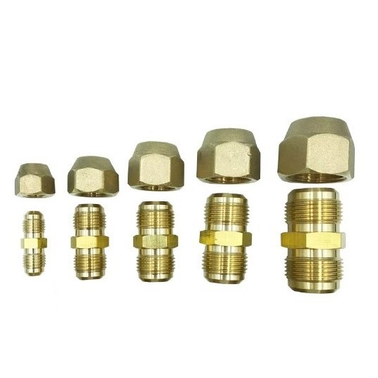 Copper Flare Nut Union FLARE NUT UNION Aircond Air Conditioner Copper ...