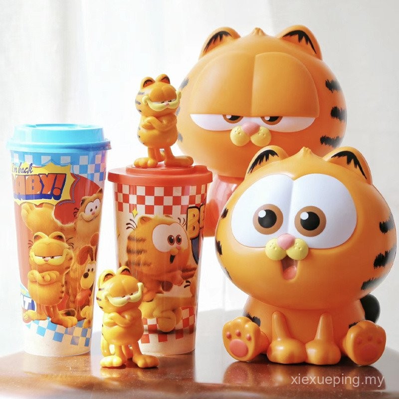 Theater Merchandise Genuine Garfield Garfield Modeling Popcorn Bucket ...