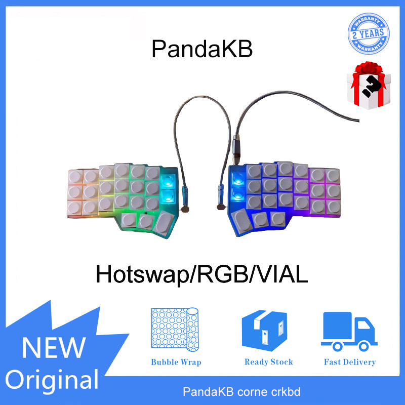 Pandakb Corne Crkbd V4 Split Keyboard Ergonomic Keyboard Split Ergo Keyboard Kit Shopee Malaysia