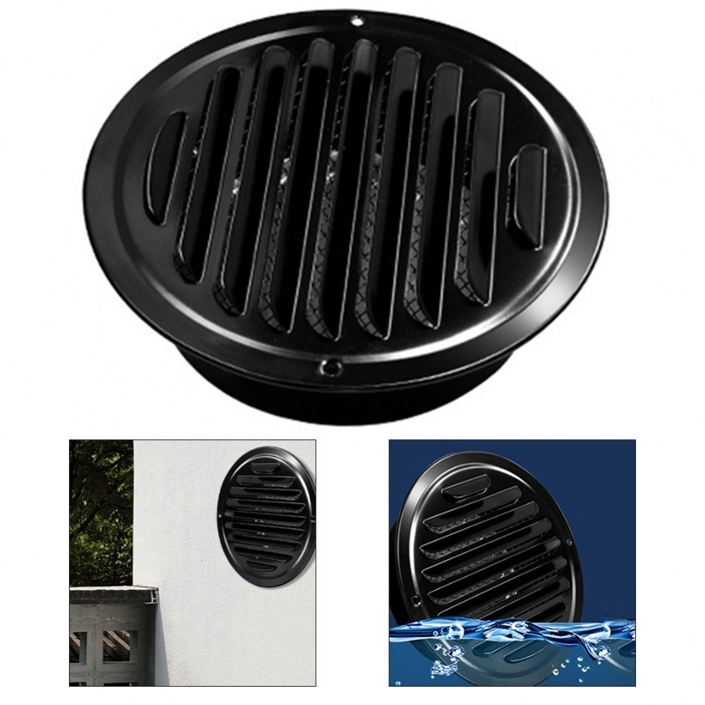 Exterior Wall Grille Easy Installation Efficient Air Circulation Round ...
