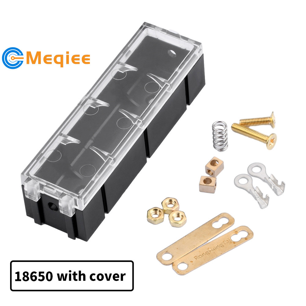 18650/21700 Battery Box Splicable Solder-free DIY Battery Box with Lid ...