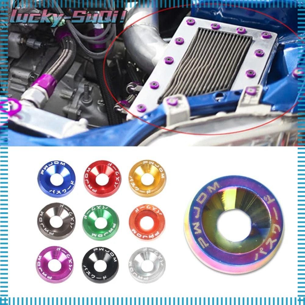 LUCKY-SUQI Fixing Buckle Reinforcing Washer, Concave Screws Aluminum ...